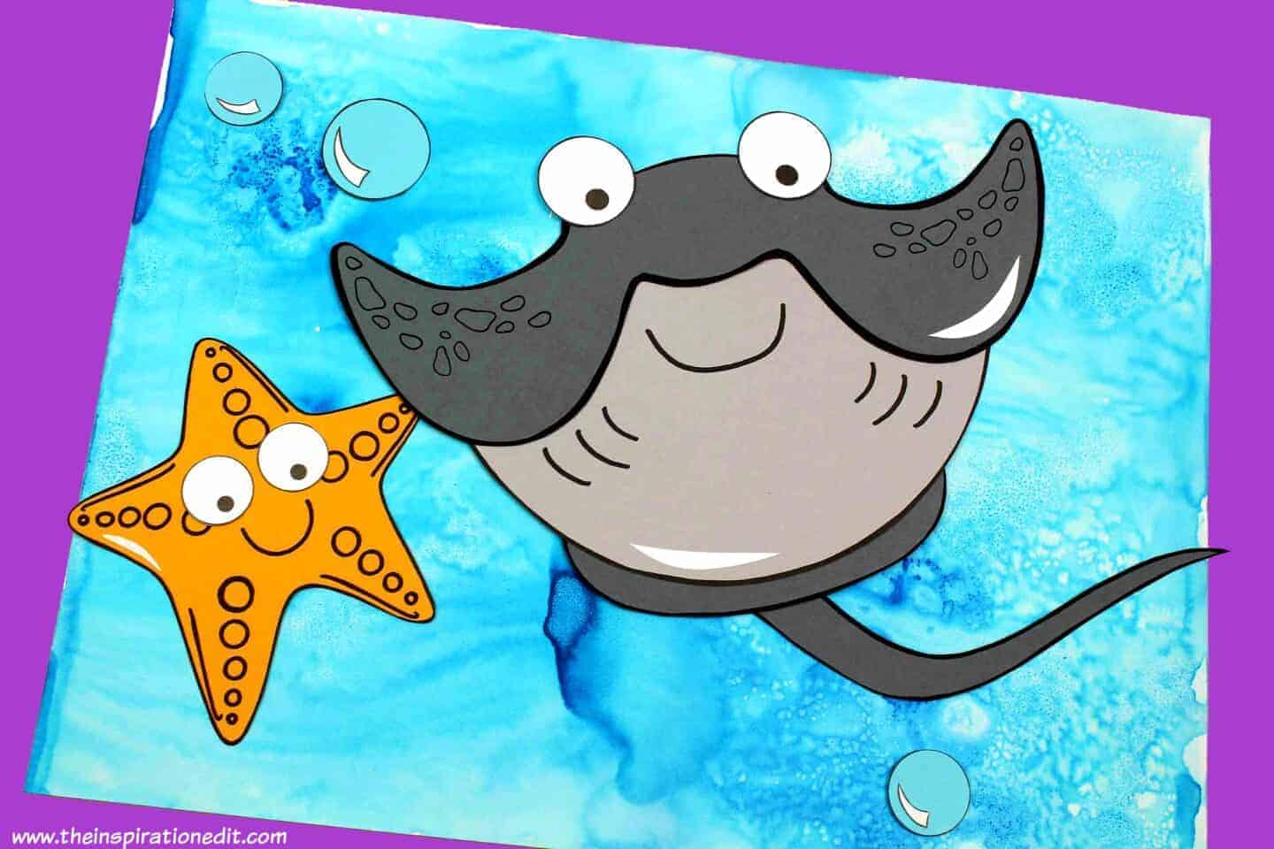 Easy Stingray Craft for Kids | The Inspiration Edit
