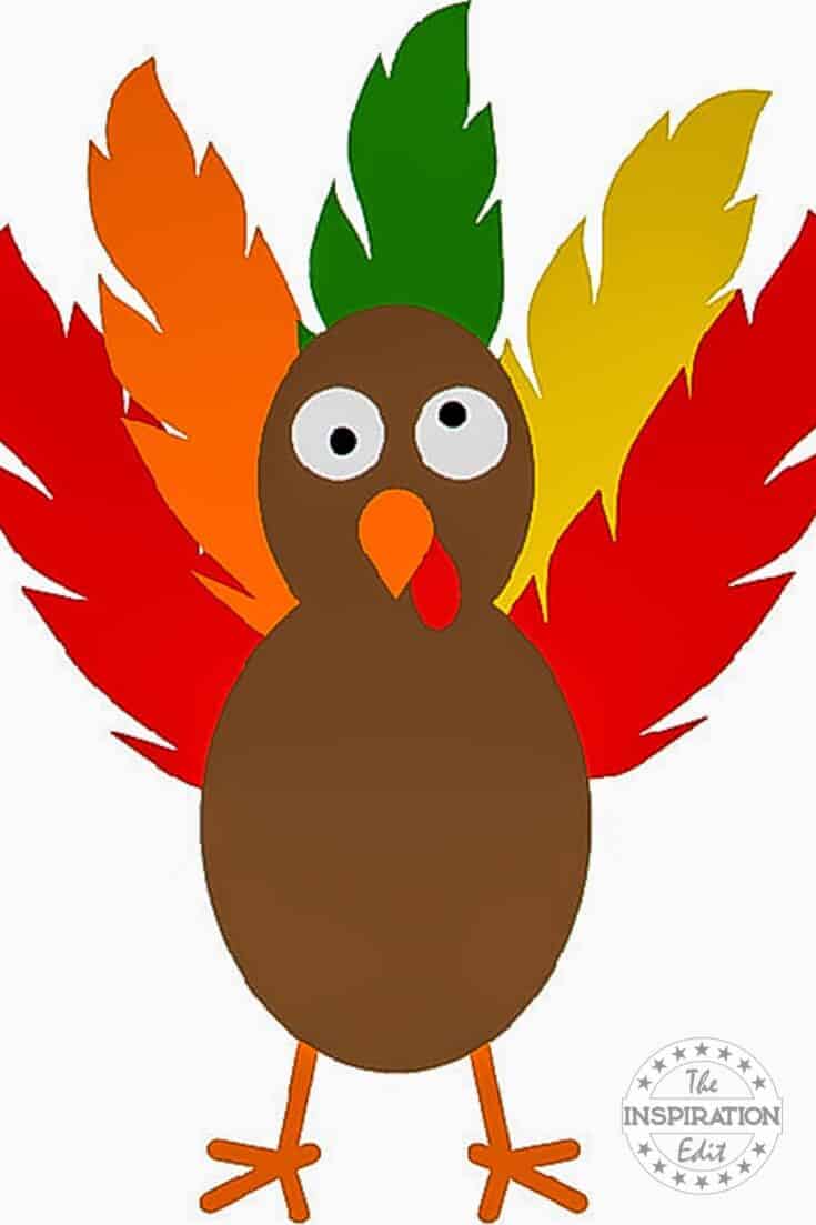 Cricut Thanksgiving Turkey Craft | The Inspiration Edit