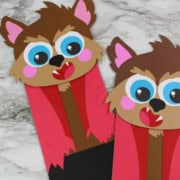 Paper Bag Werewolf Puppet For Kids | The Inspiration Edit