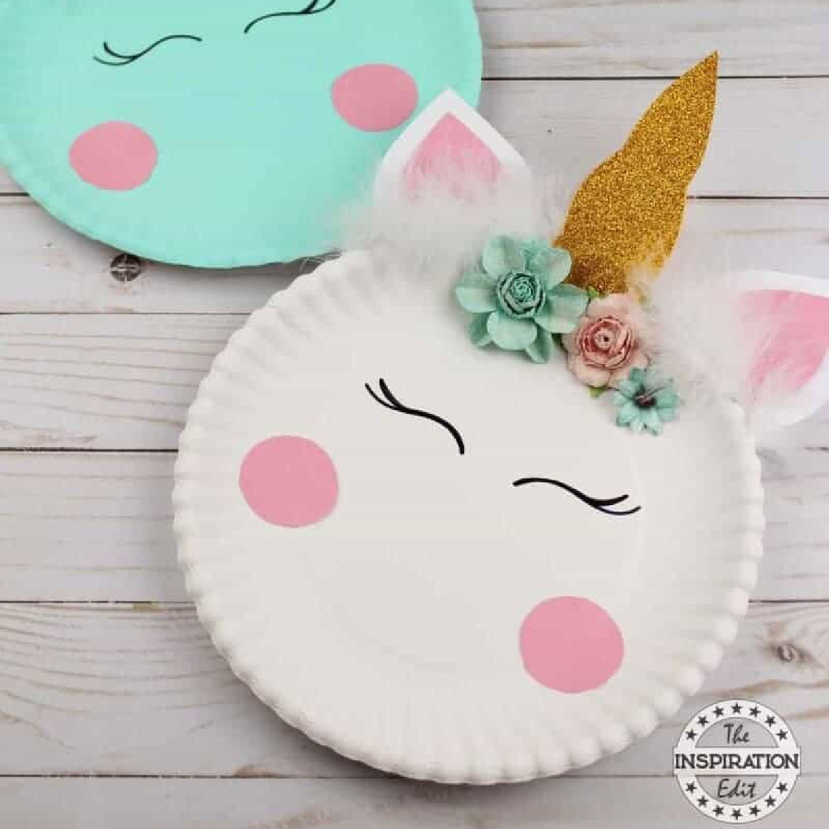 Paper Plate Crafts Easy Unicorn Craft Idea | The Inspiration Edit