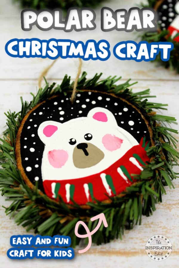 Polar Bear Christmas Decoration for Kids | The Inspiration Edit