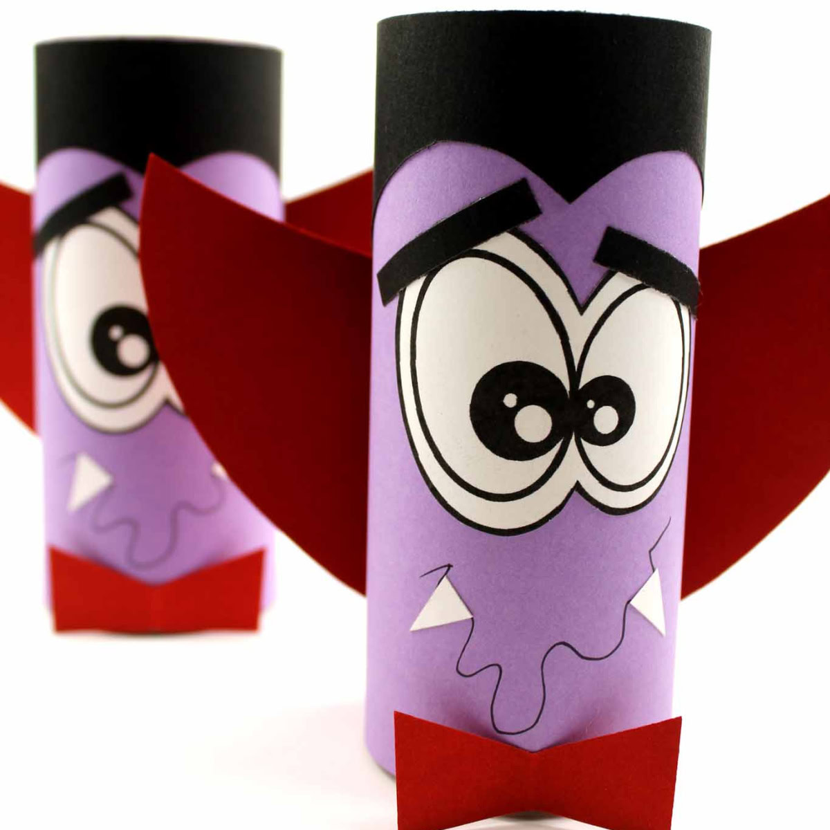 Vampire Toilet Paper Roll Craft for Kids | The Inspiration Edit