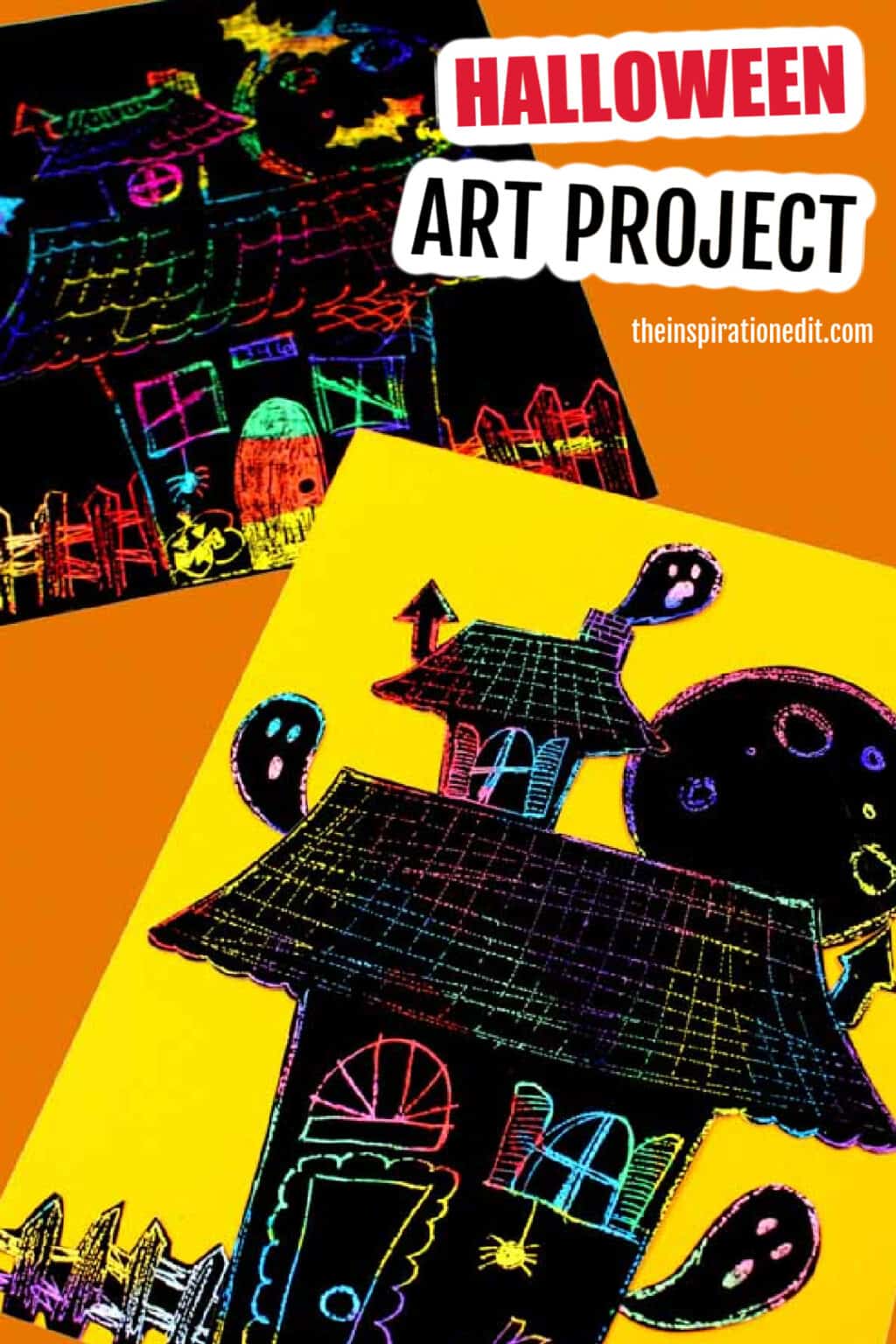 Fun Halloween Art Project for Kids | The Inspiration Edit