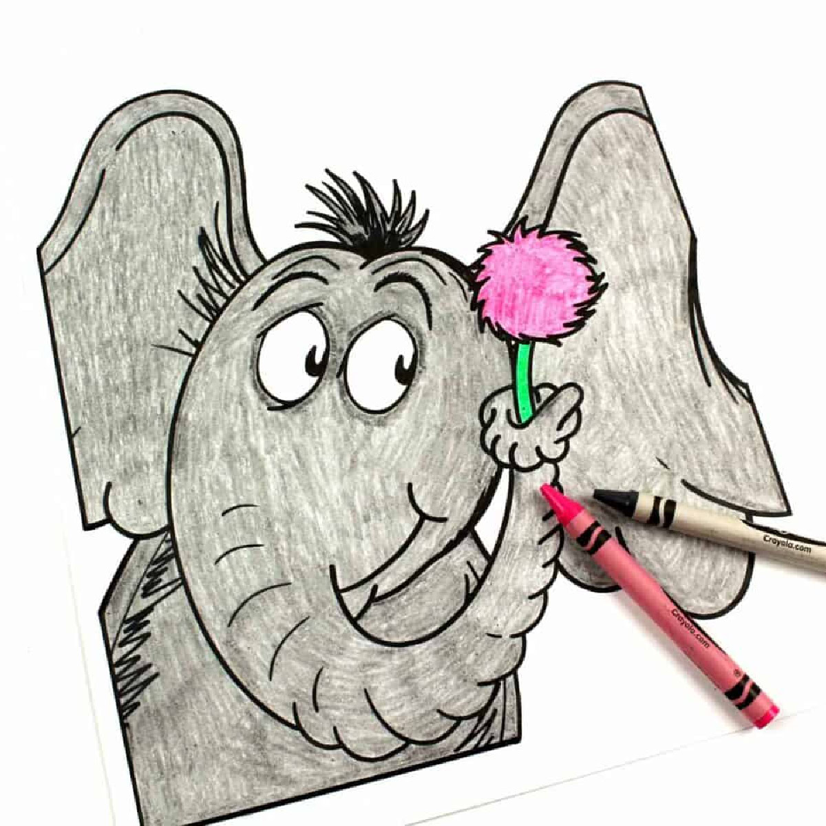 Free Printable Coloring Pages: Horton Hears a Who | The Inspiration Edit