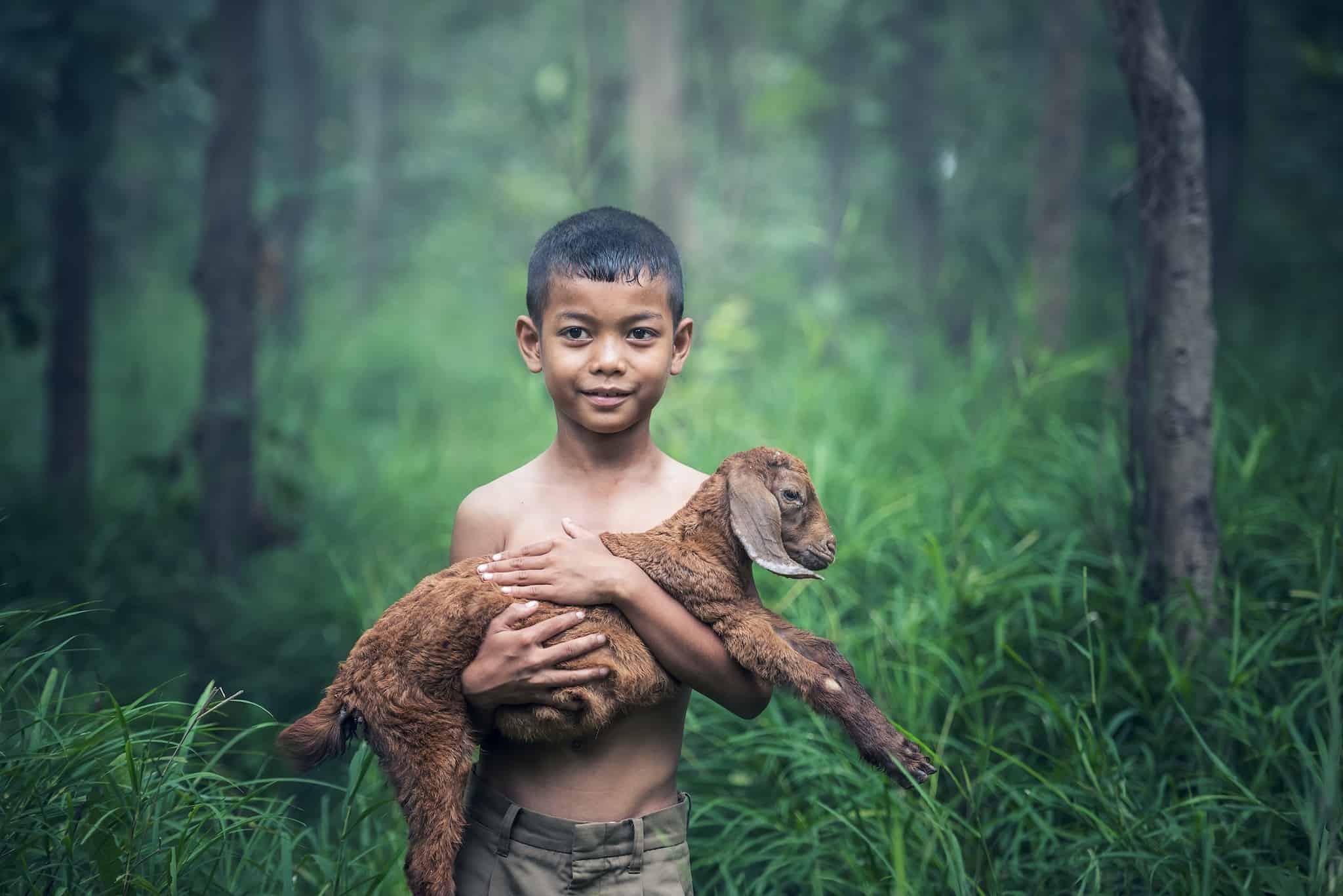 Teach Your Kids to Care for Animals | The Inspiration Edit
