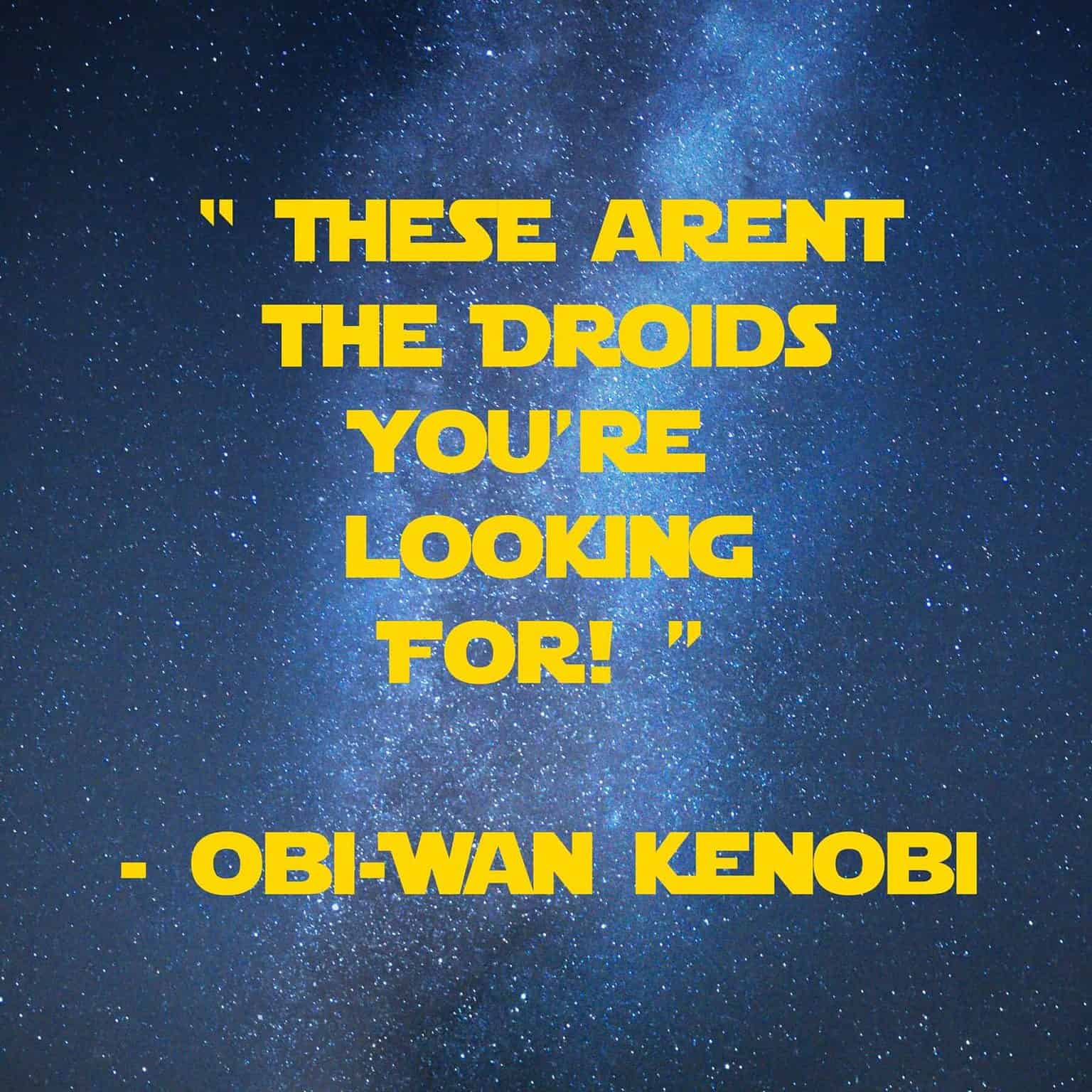 5O Best Star Wars Quotes for Geeks | The Inspiration Edit