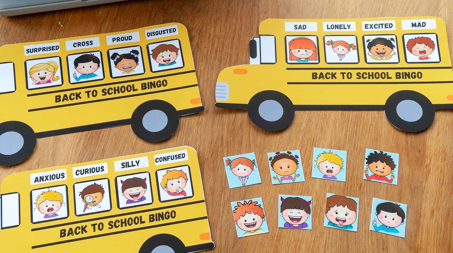 Best Kids Emotions Bingo: Free Printable | The Inspiration Edit