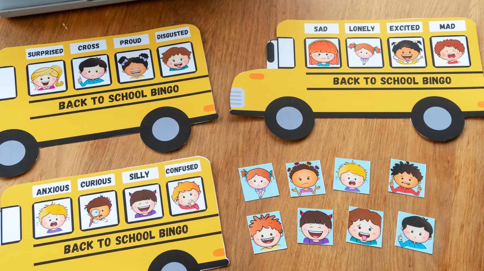 Best Kids Emotions Bingo: Free Printable | The Inspiration Edit