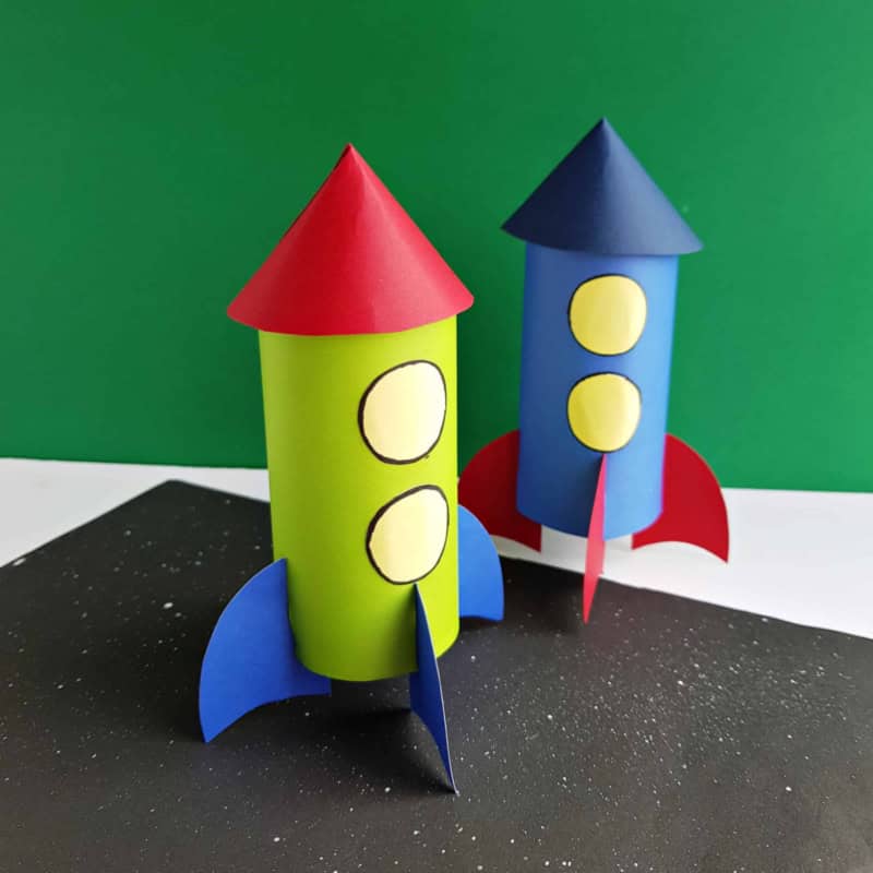 Homemade Rocket Craft for Kids | The Inspiration Edit