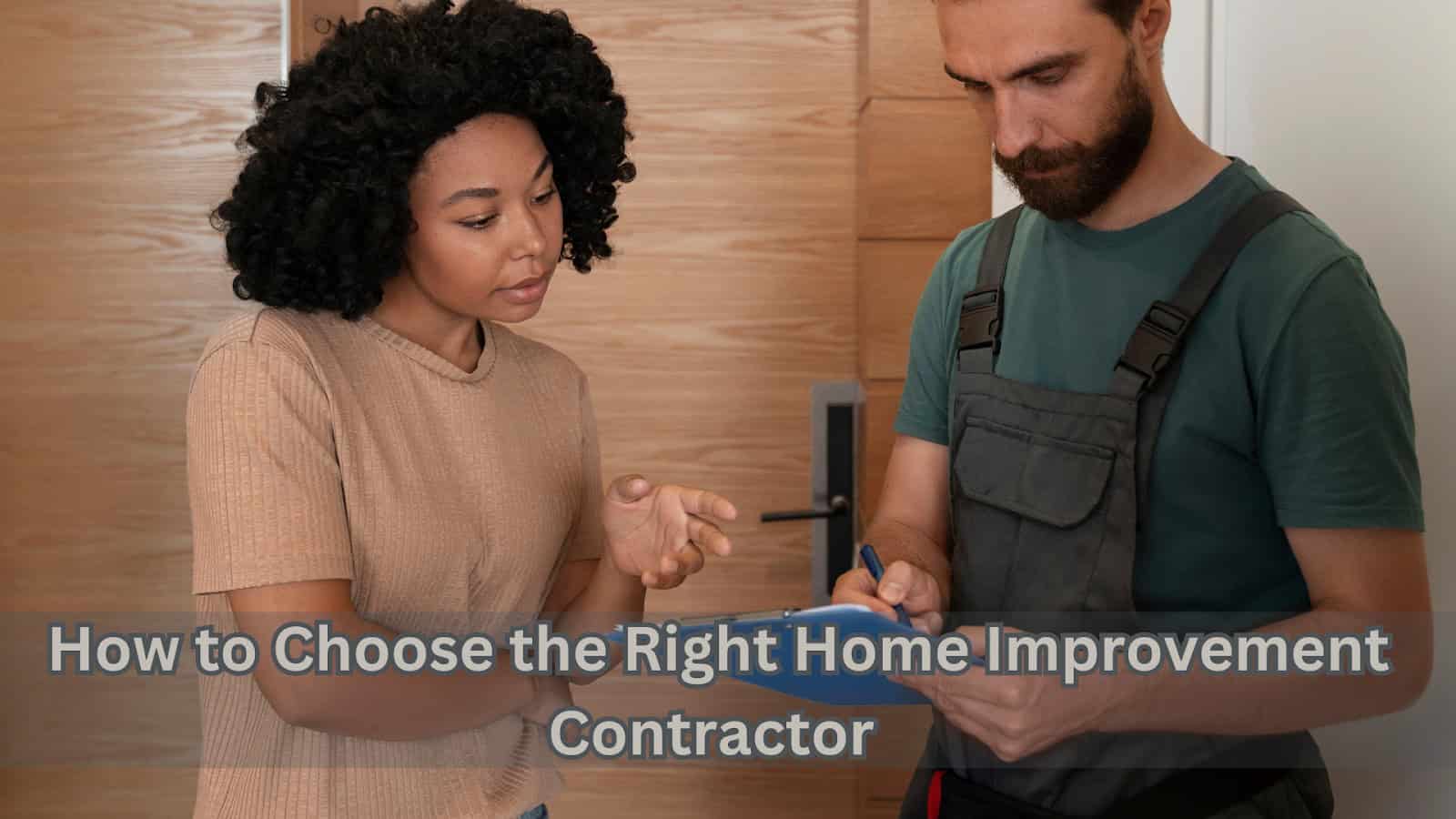How to Choose the Right Home Improvement Contractor | The Inspiration Edit
