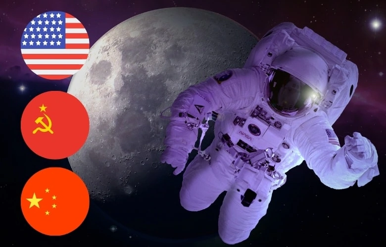 moon landing countries