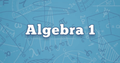 algebra 1 logo