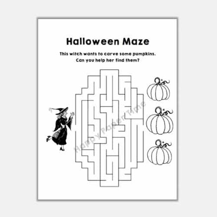 Easy Halloween Maze