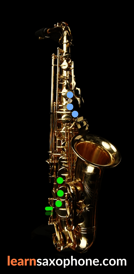 alto sax d sharp