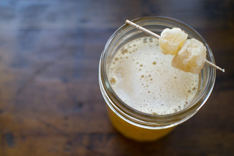 drinks made with ginger root