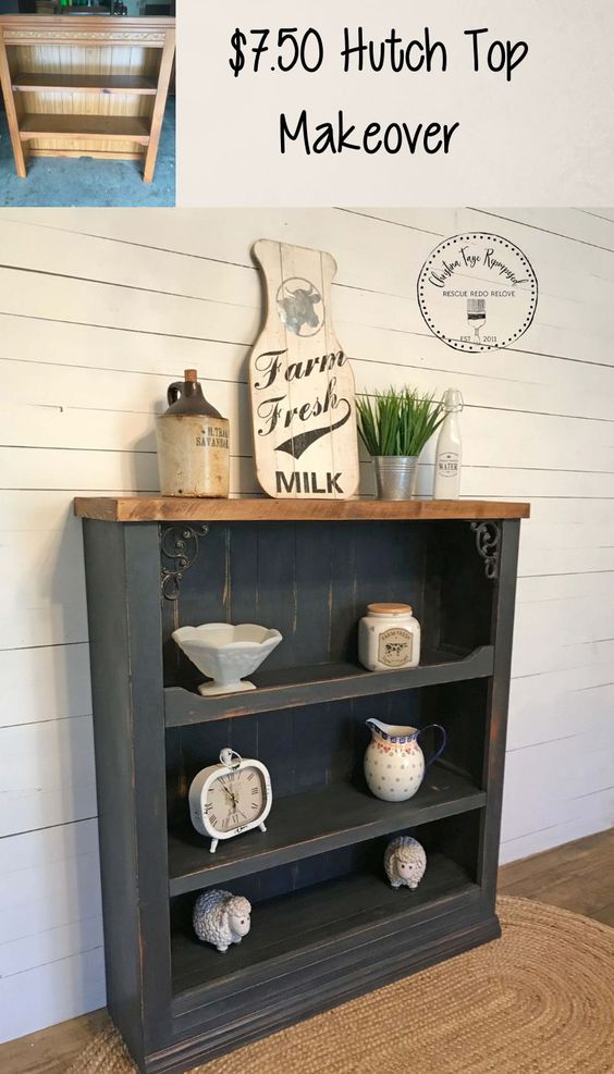 Repurposed Shelves