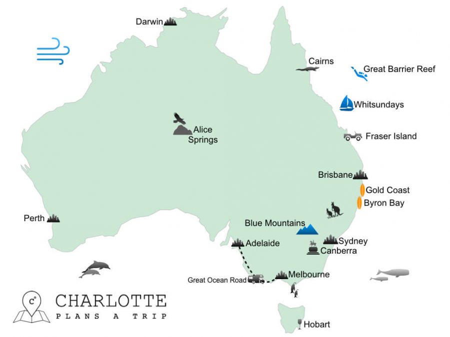 Byron Bay Australia Location