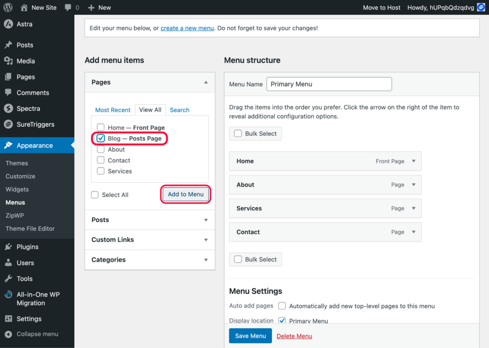 How to Add Blog Page to Wordpress Website: Easy Step-by-Step Guide - My ...