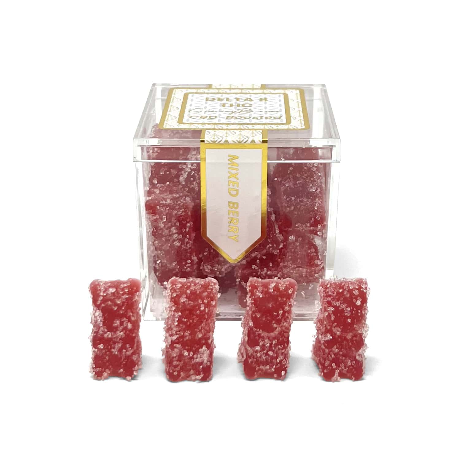 Delta 8 THC Gummy Bear Edibles | Made With Real Fruit | 500MG