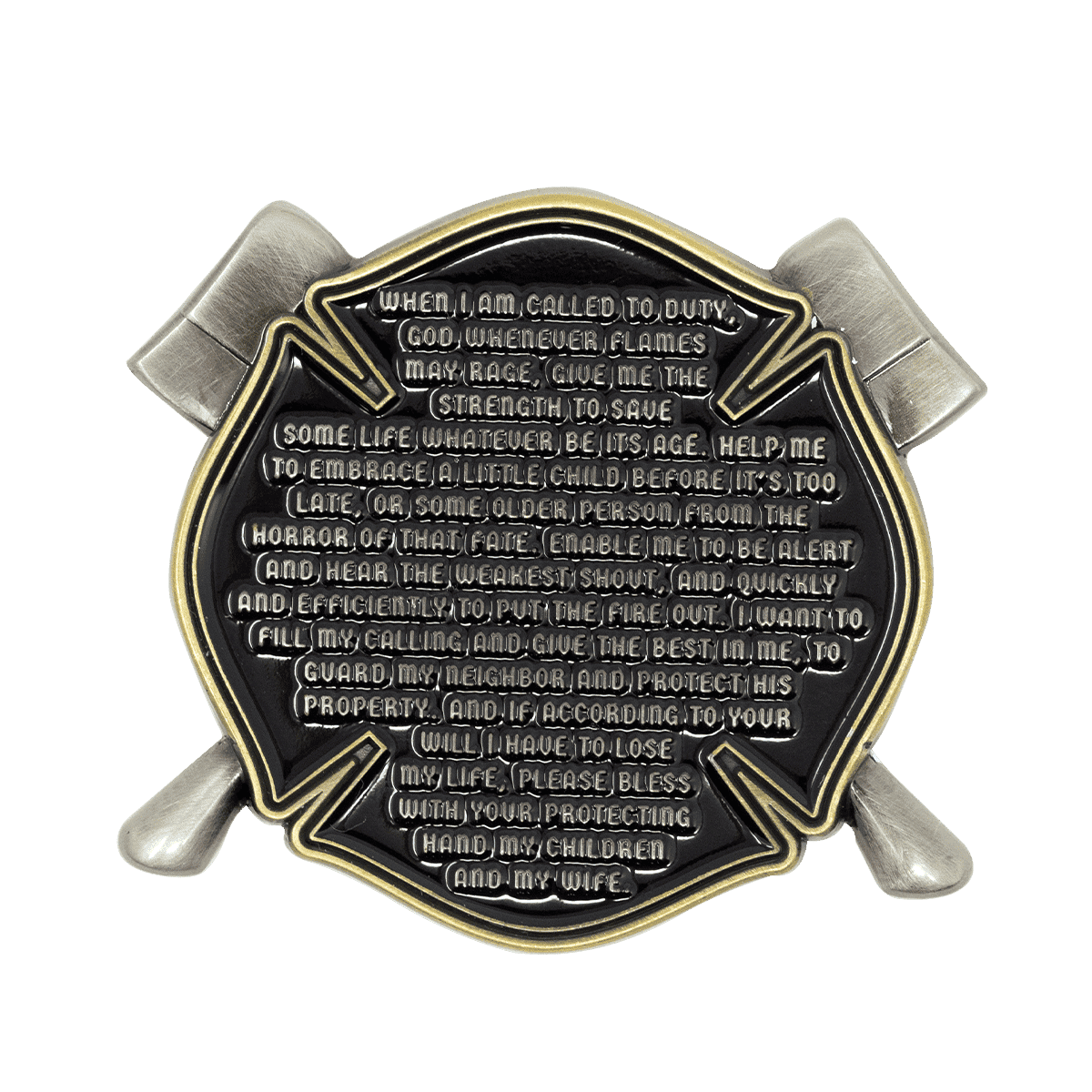 Custom Challenge Coins | Firefighter Challenge Coin