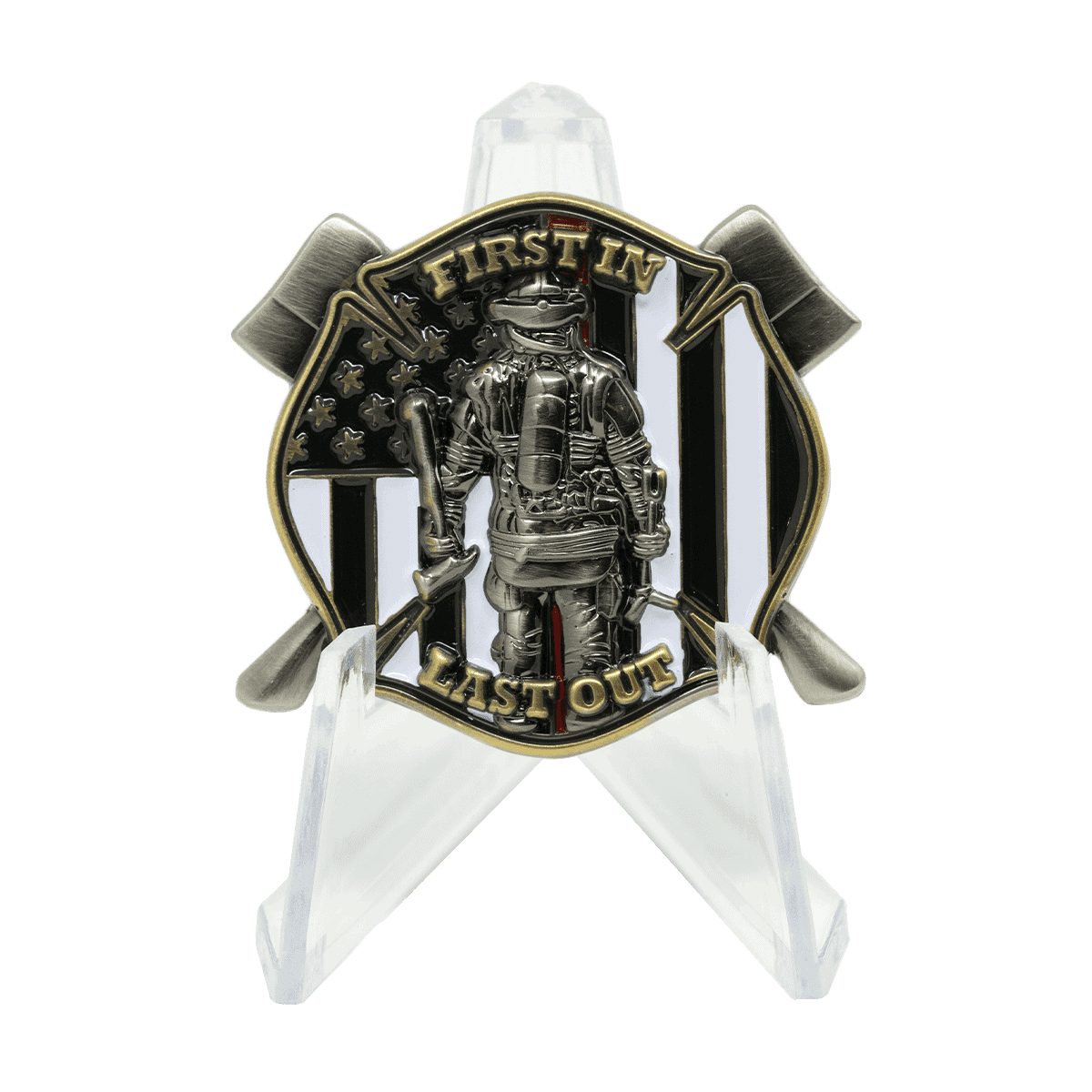 Custom Challenge Coins | Firefighter Challenge Coin