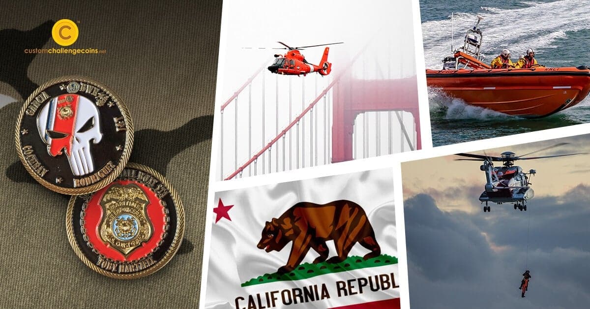 California Challenge Coins | Custom Challenge Coins