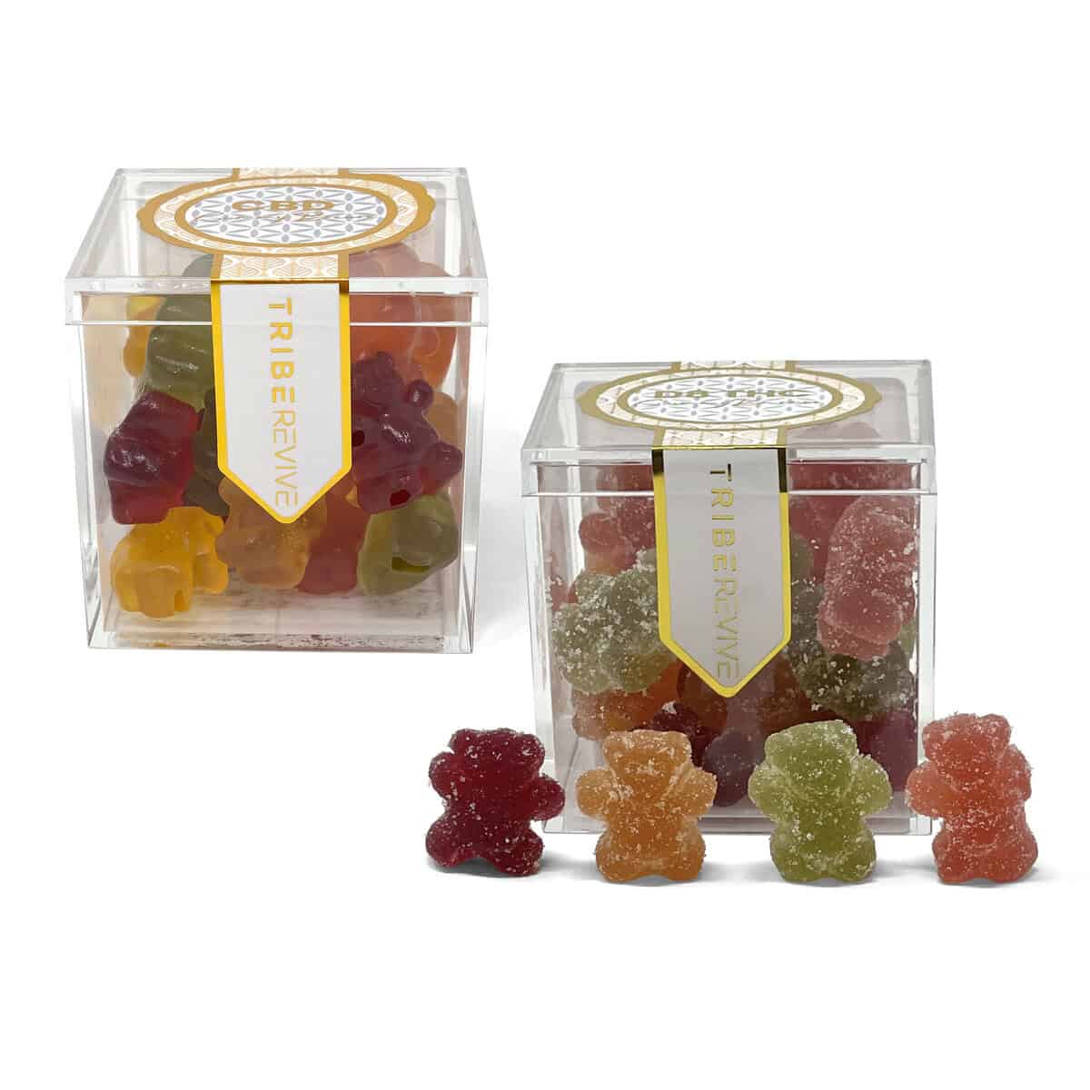 Sample Size Delta 8 THC Gummy Bears | Real Fruit Flavors