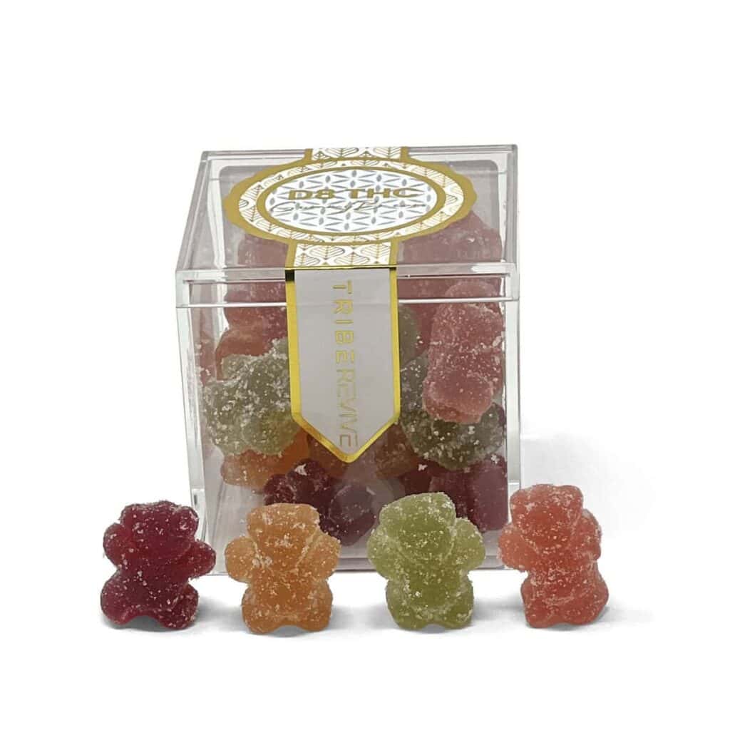 Sample Size Delta 8 THC Gummy Bears | Real Fruit Flavors