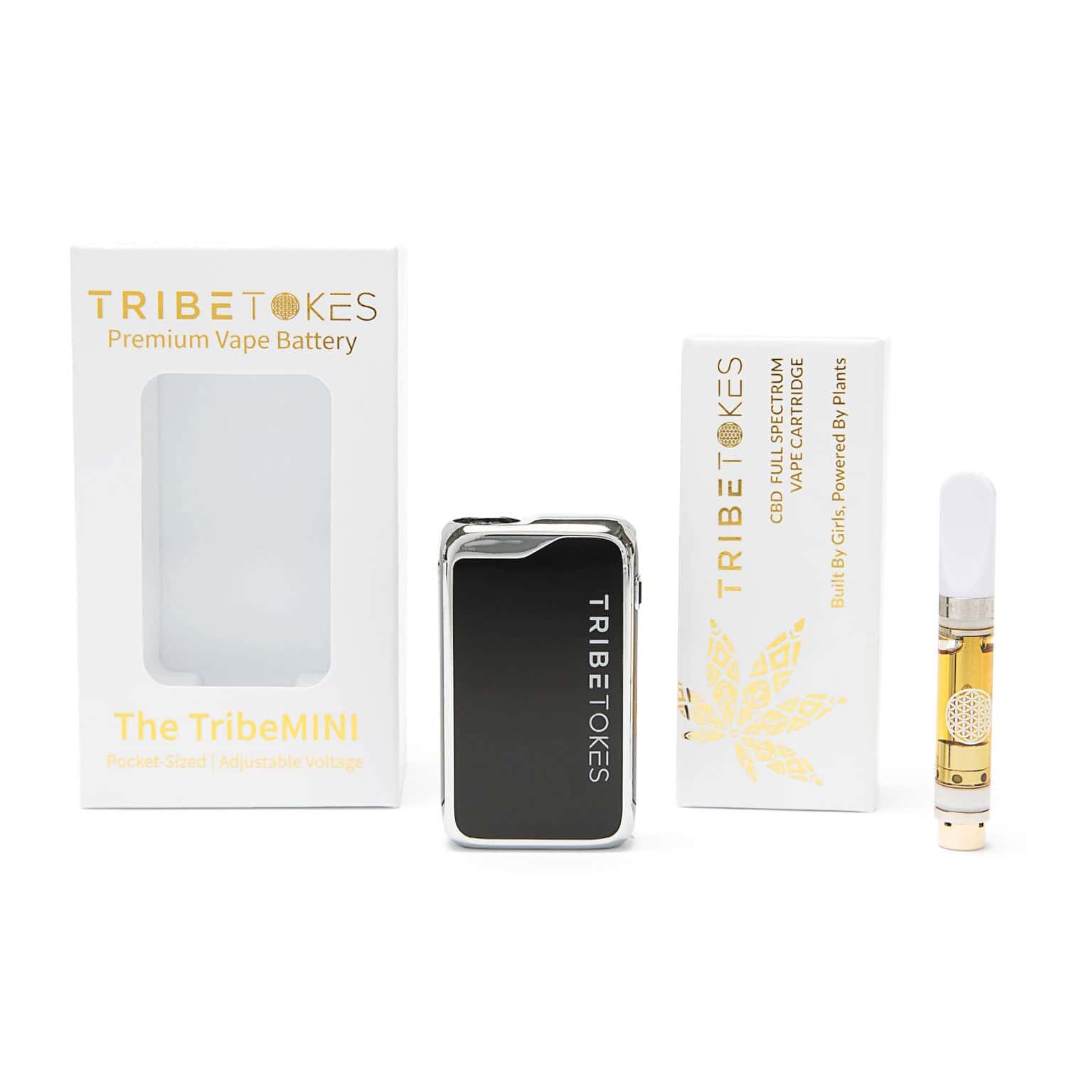THCa Vape Starter Kit - MINI Battery + THCa Cart | TribeTokes
