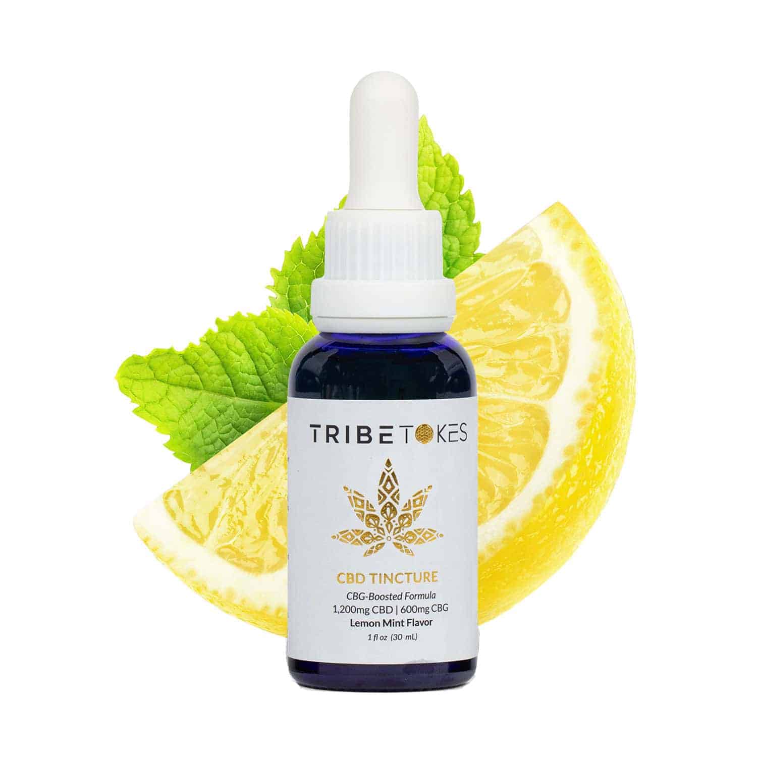 Delta 8 Tincture - 1,800 MG | Full Spectrum with CBD - TribeTokes