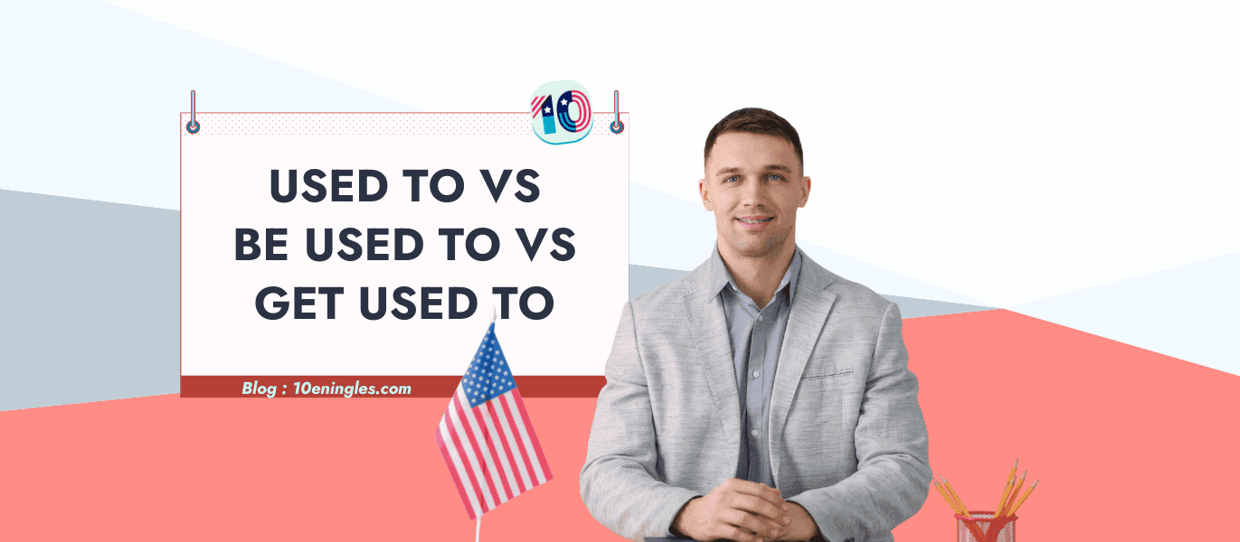 “used to”, “get used to” y “be used to”: Diferencia de Usos
