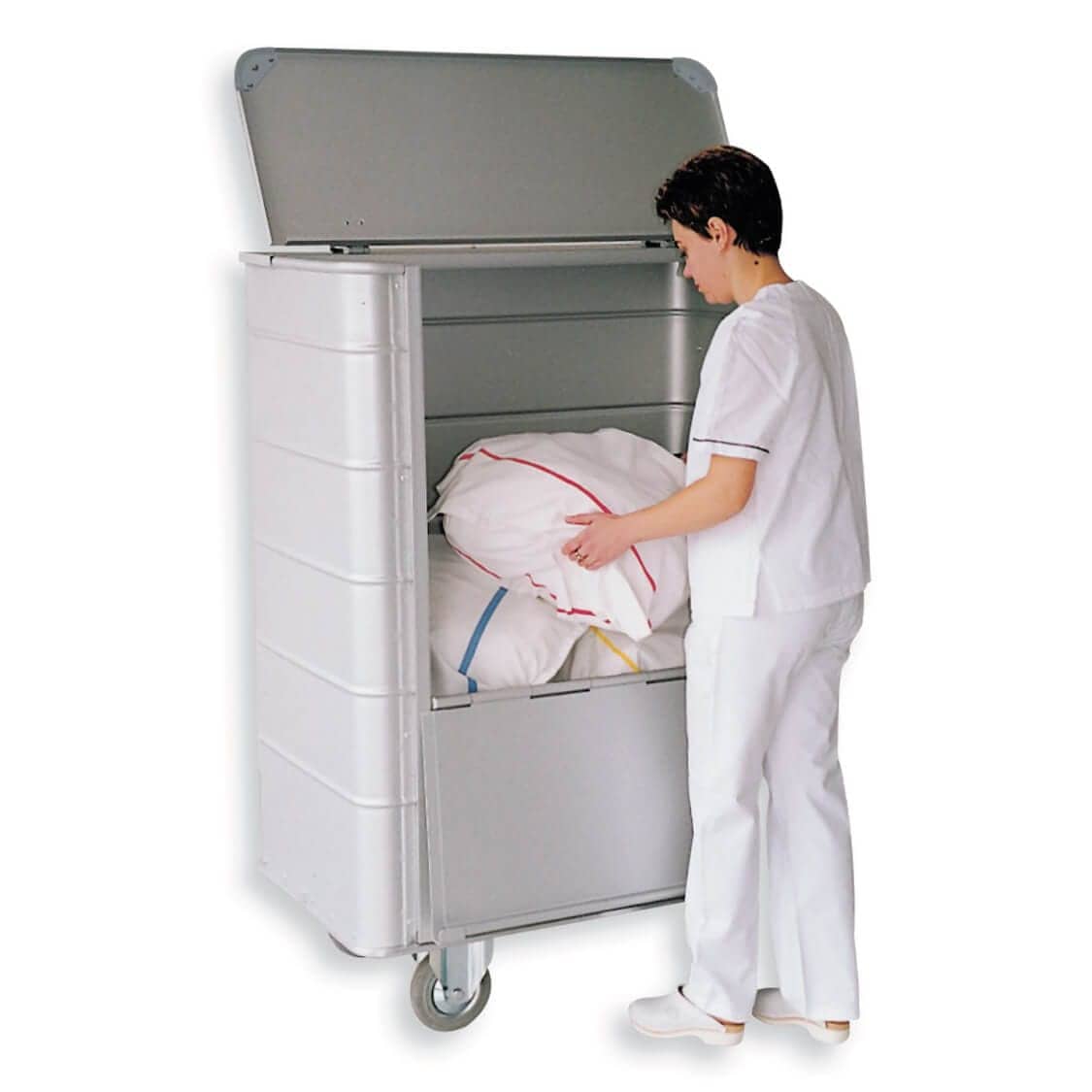 Soiled Linen Case Carts - Agile Medical