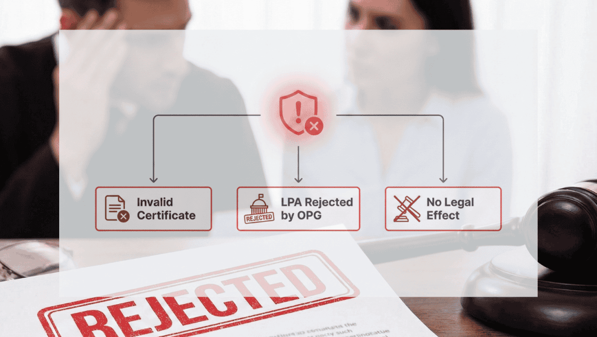 LPA Certificate: Provider's role, requirements, and validity