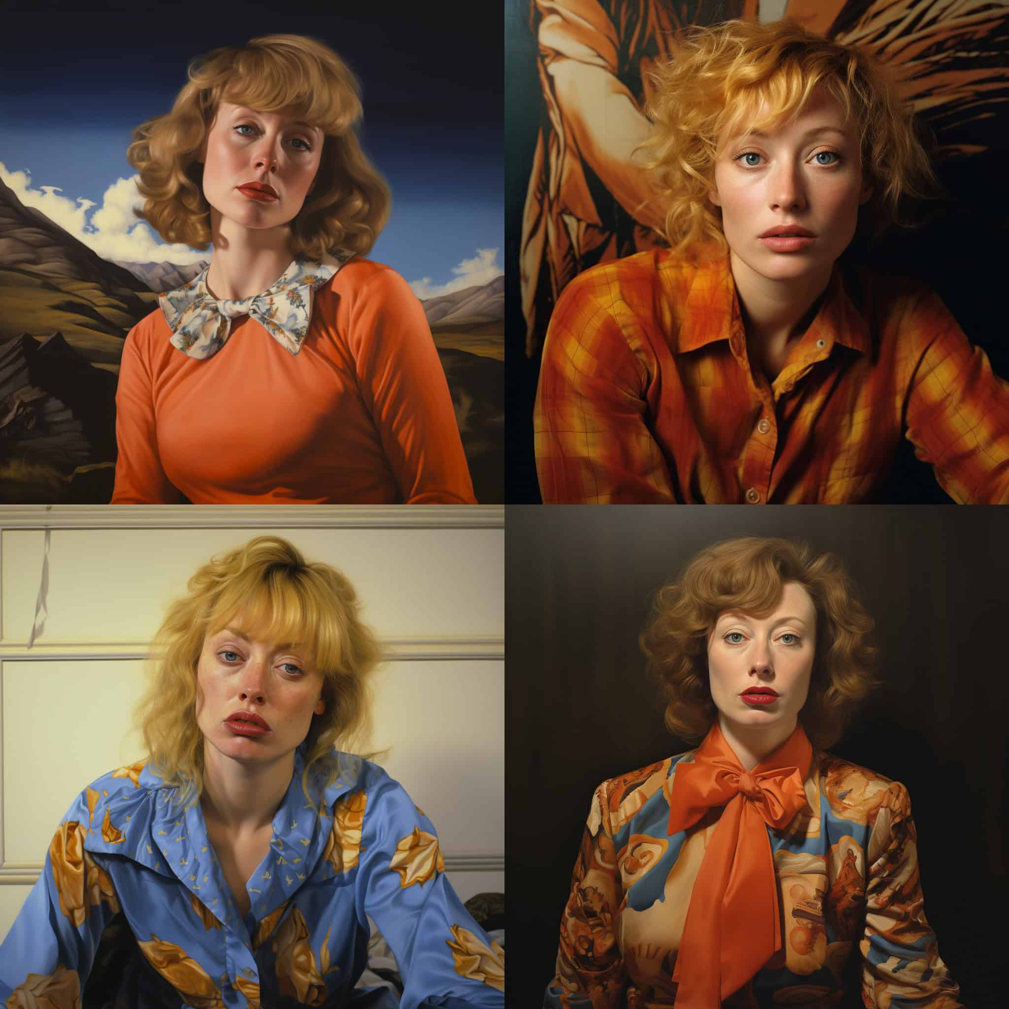 AI Art Inspired by Cindy Sherman