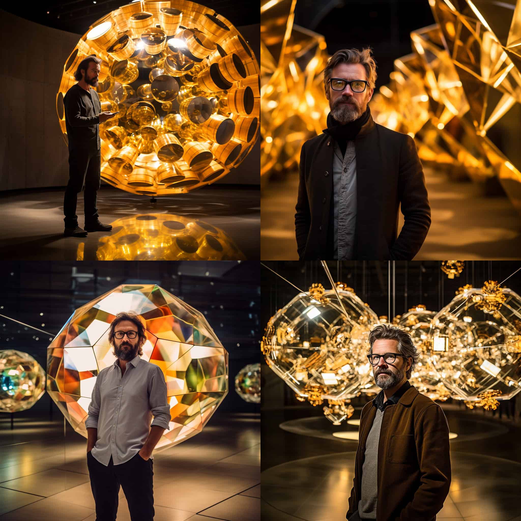 AI Art Inspired by Sculptor Olafur Eliasson