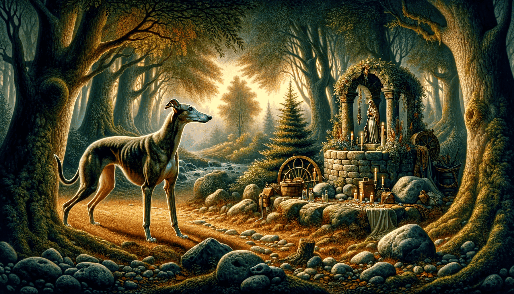 The Legend Of St. Guinefort: The Greyhound Saint - Bygonist