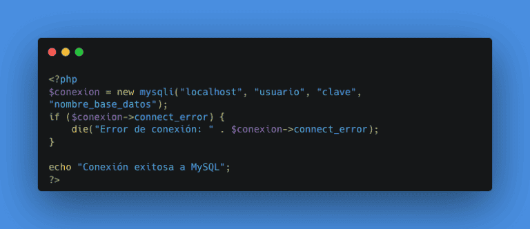 3 Métodos para Conectar MySQL con PHP con Ejemplos Prácticos