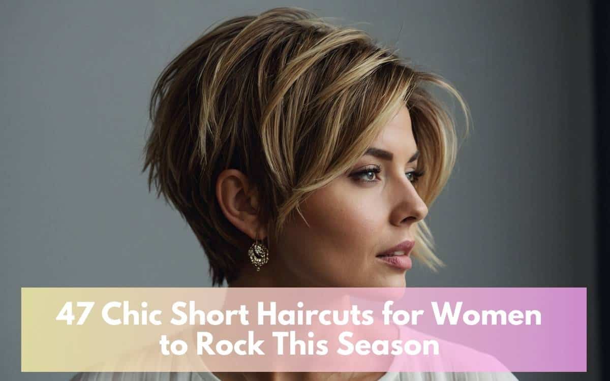 47 Chic Short Haircuts For Women To Rock This Season