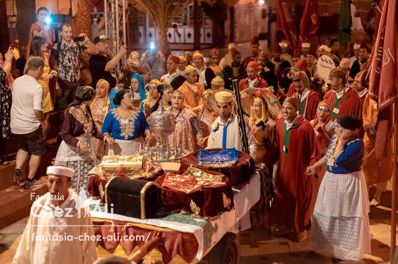 Chez ali dinner show : Mechoui Menu – Fantasia chez-ali en