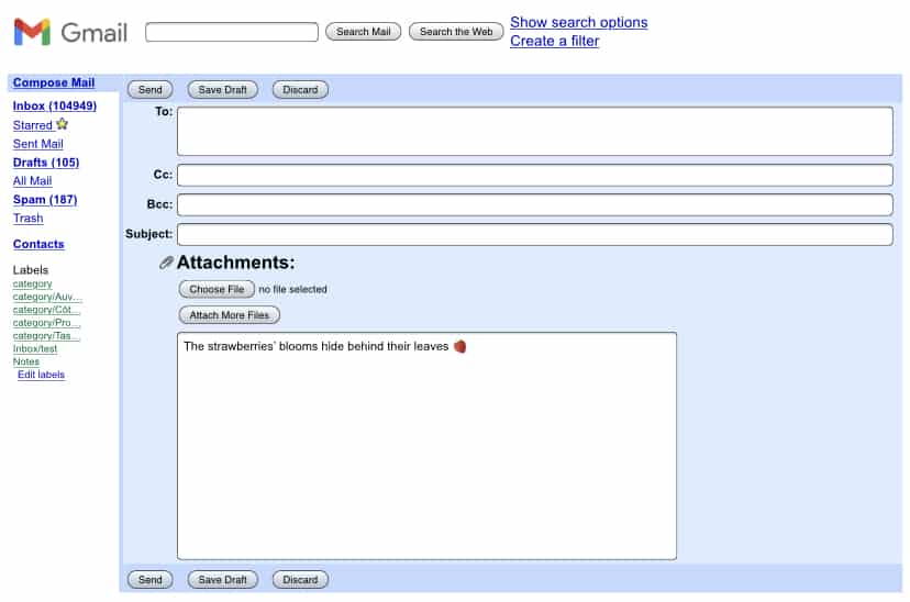 Send Text-Only Email Using Gmail Plain Text Mode - La De Du