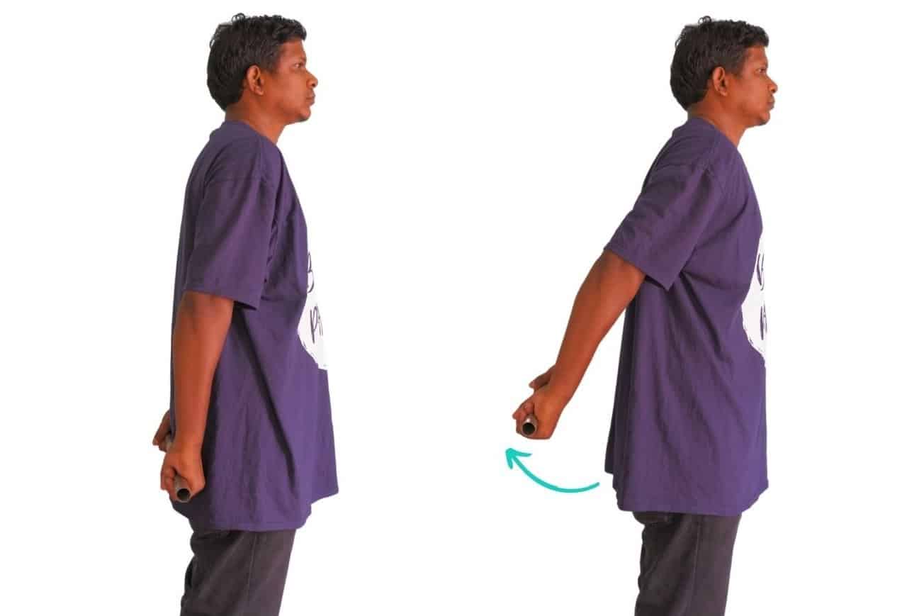 4 Easy Shoulder Wand Exercises for Painful, Stiff Shoulder