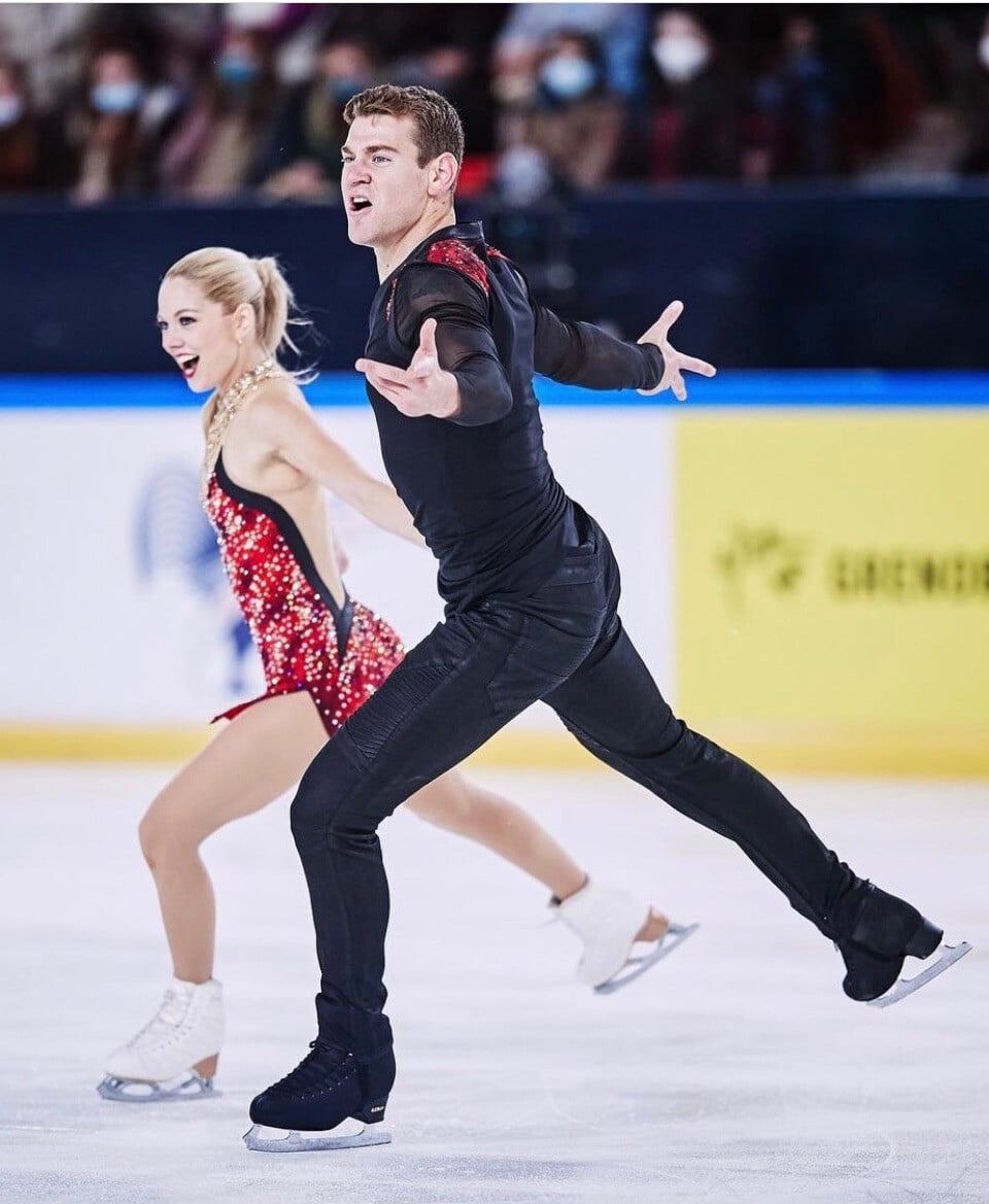 Alexa Knierim & Brandon Frazier bei Art on Ice 2023