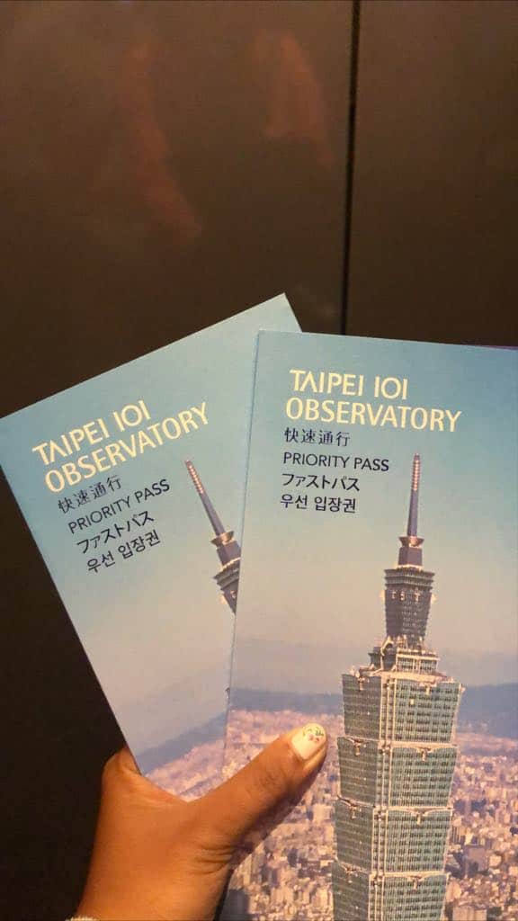 Taipei 101 Ticket Priority Pass: Taipei 101 Observatory