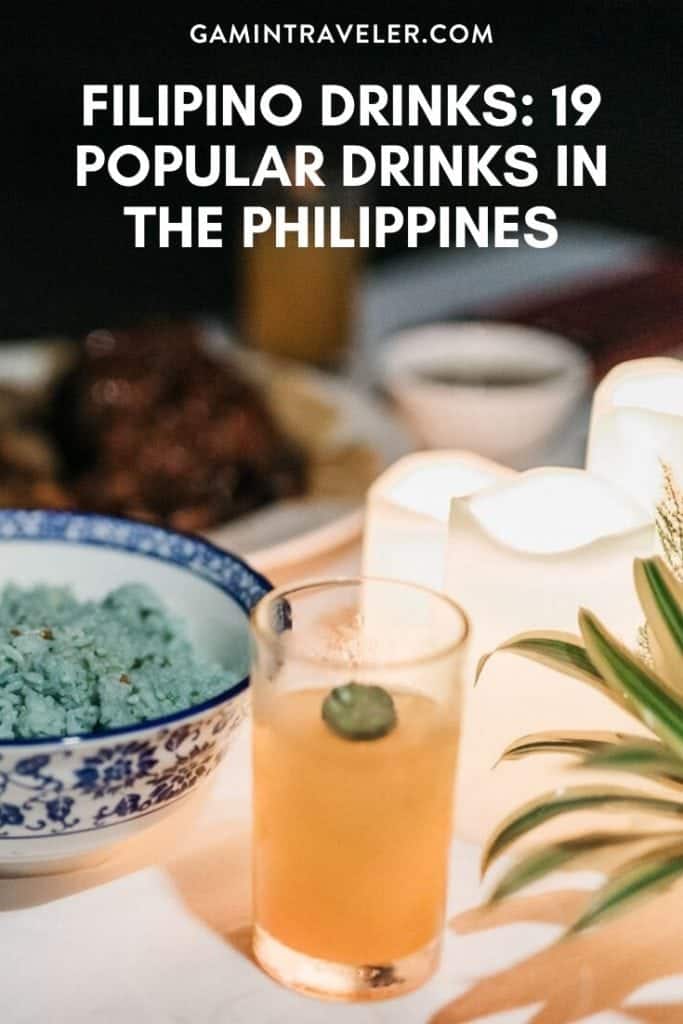 Filipino Drinks: 19 Popular Drinks in the Philippines
