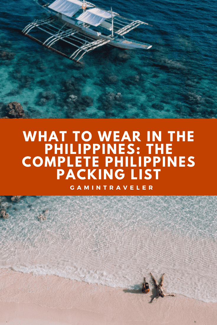 What to wear in the Philippines - Philippines Packing List