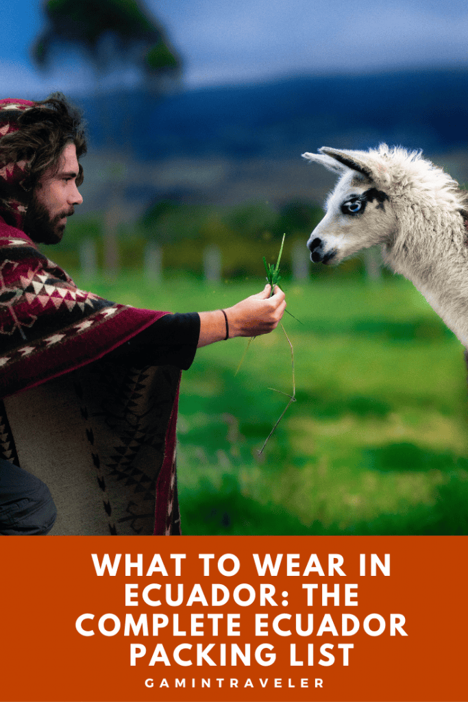 What To Wear In Ecuador: Our Ecuador Packing List
