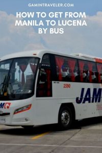 How To Get From Manila To Lucena By Bus