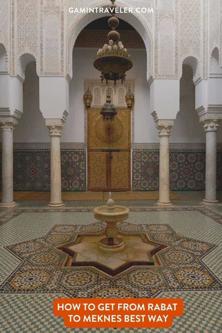 How To Get From Rabat To Meknes Best Way