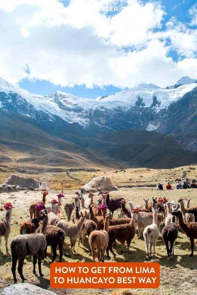 How To Get From Lima To Huancayo Best Way