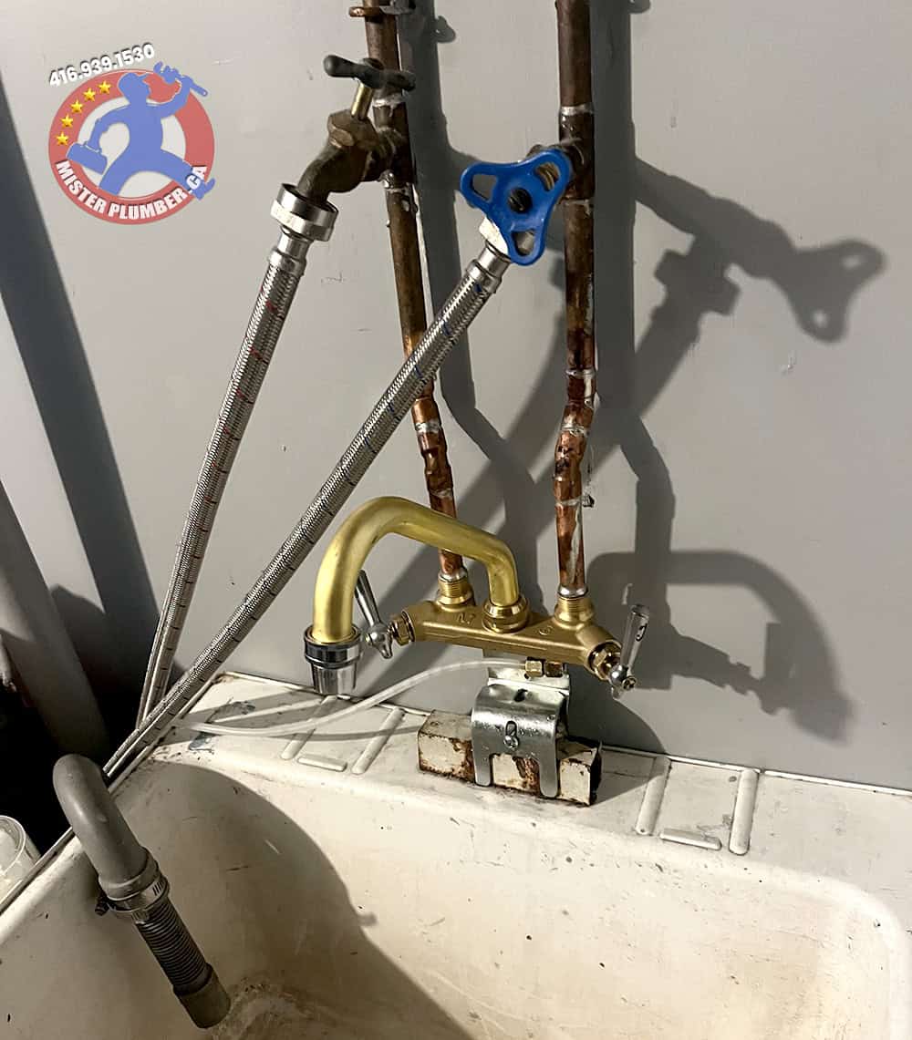 Laundry Faucet Replacement - Mister Plumber